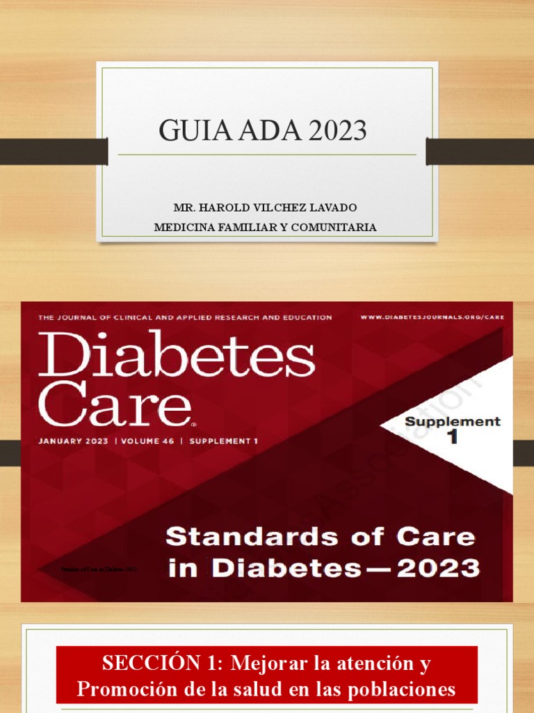 Guia Ada 2023 | PDF | Diabetes | Estatinas