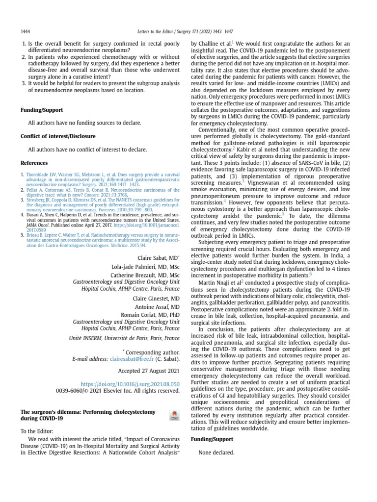 Chatterjee, 2022 | PDF | Surgery | Medical Specialties