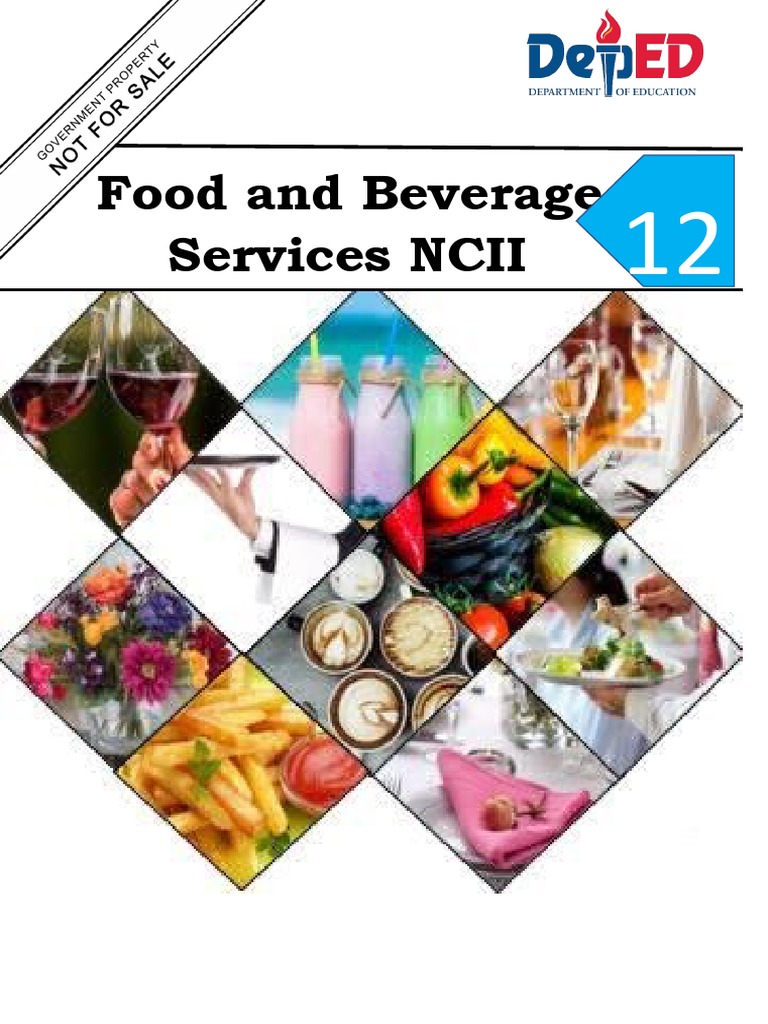Food and Beverage Services NCII | PDF | Learning