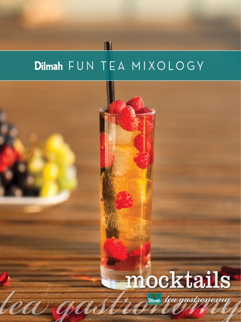 Dilmah Fun Tea Recipe Book Mocktails | PDF | Cocktails | Lime (Fruit)