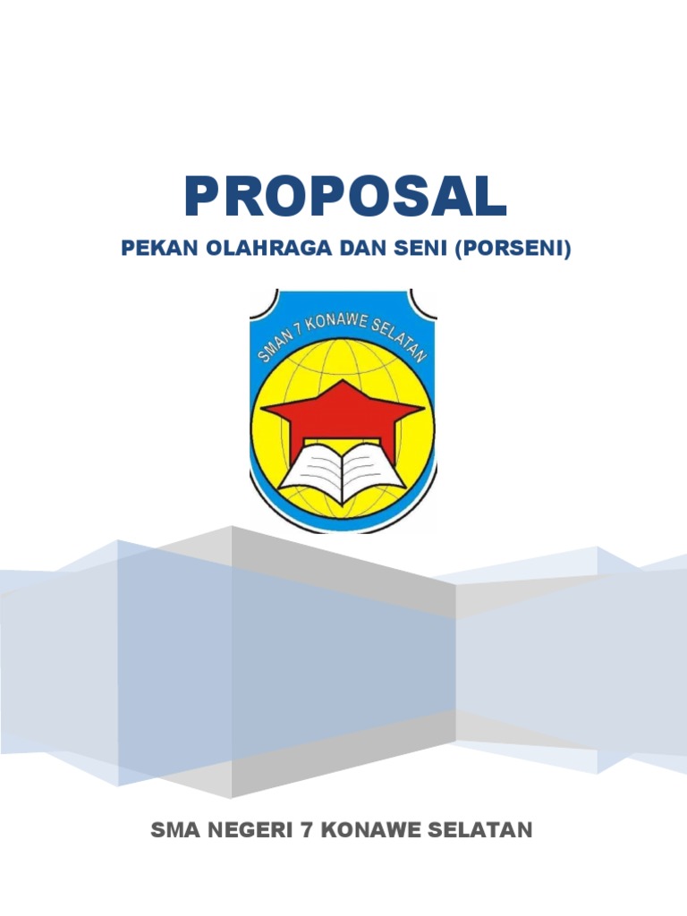 Proposal Porseni SMA 7 Konawe Selatan | PDF