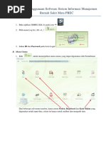 Panduan Penggunaan Simrs Khanza Pada Rawat Inap | PDF