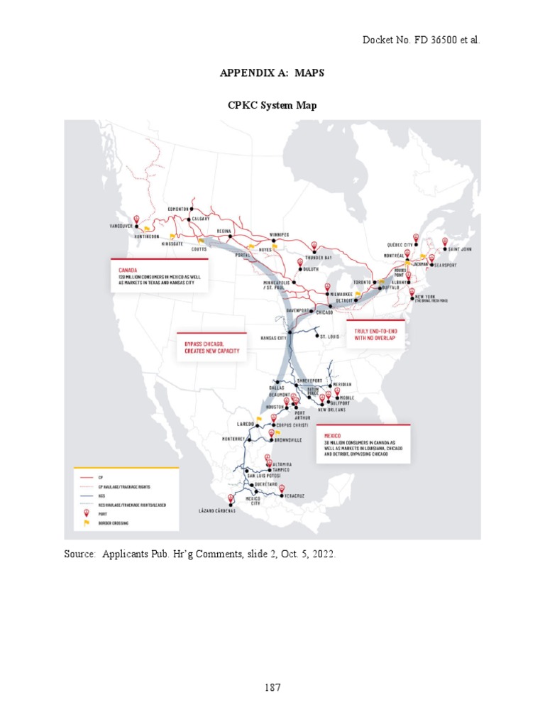 CPKC System Map | PDF