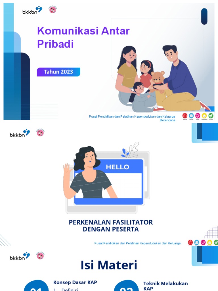 Komunikasi Antar Pribadi (KAP) Dalam Pendampingan Keluarga | PDF