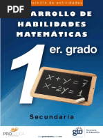 Cuadernillo 3er Grado Matematicas Secundaria Apoyo Contingencia 2020 ...