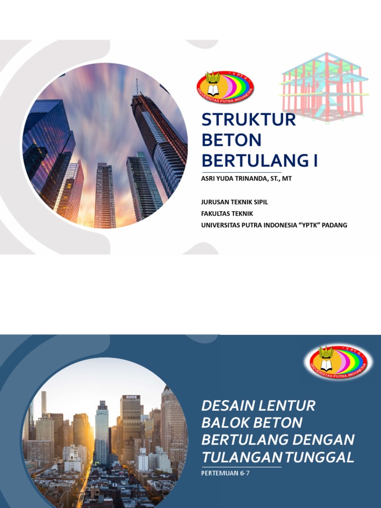 Desain Balok Tulangan Tunggal | PDF | Metode & Bahan Ajar