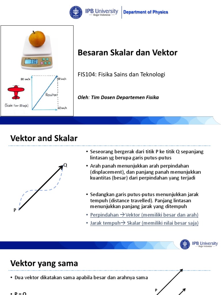 Fisika 1-7 Ppku Ipb | PDF