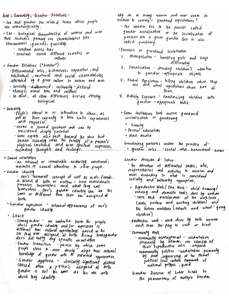 Gender Sensitivity Training PDF | PDF