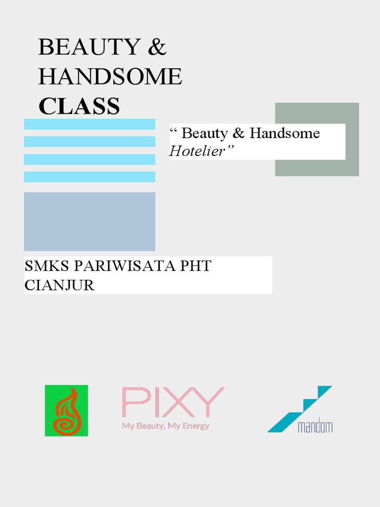 PROPOSAL Beauty_Handsome Class | PDF
