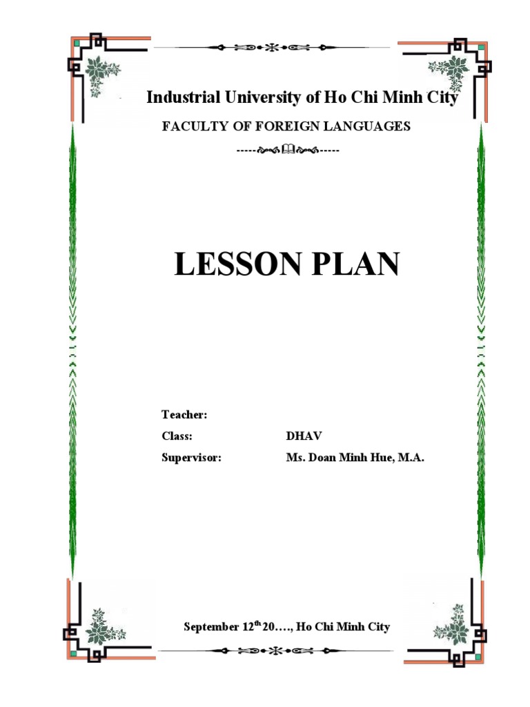 Lesson Plan for Teaching Vocabulary | PDF | Cognitive Science | Education Theory