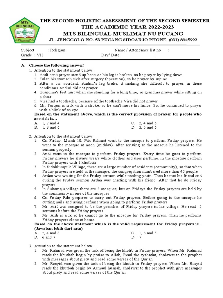 RLG 7 | PDF | Semitic Words And Phrases | Abrahamic Religions