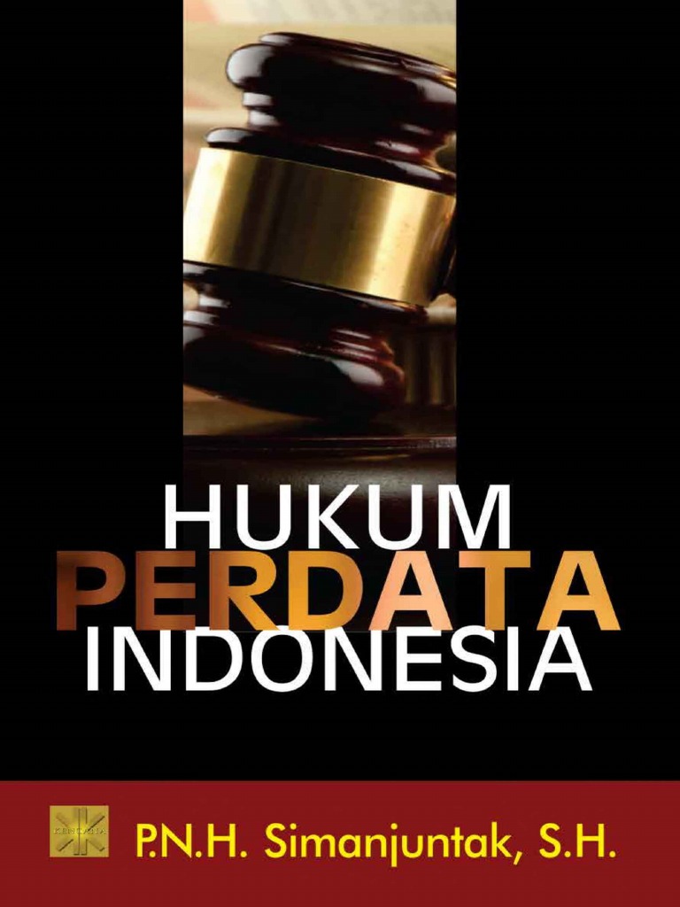 #3491 (LV) Hukum Perdata Indonesia - P.N.H. Simanjuntak, S.H - PDF | PDF