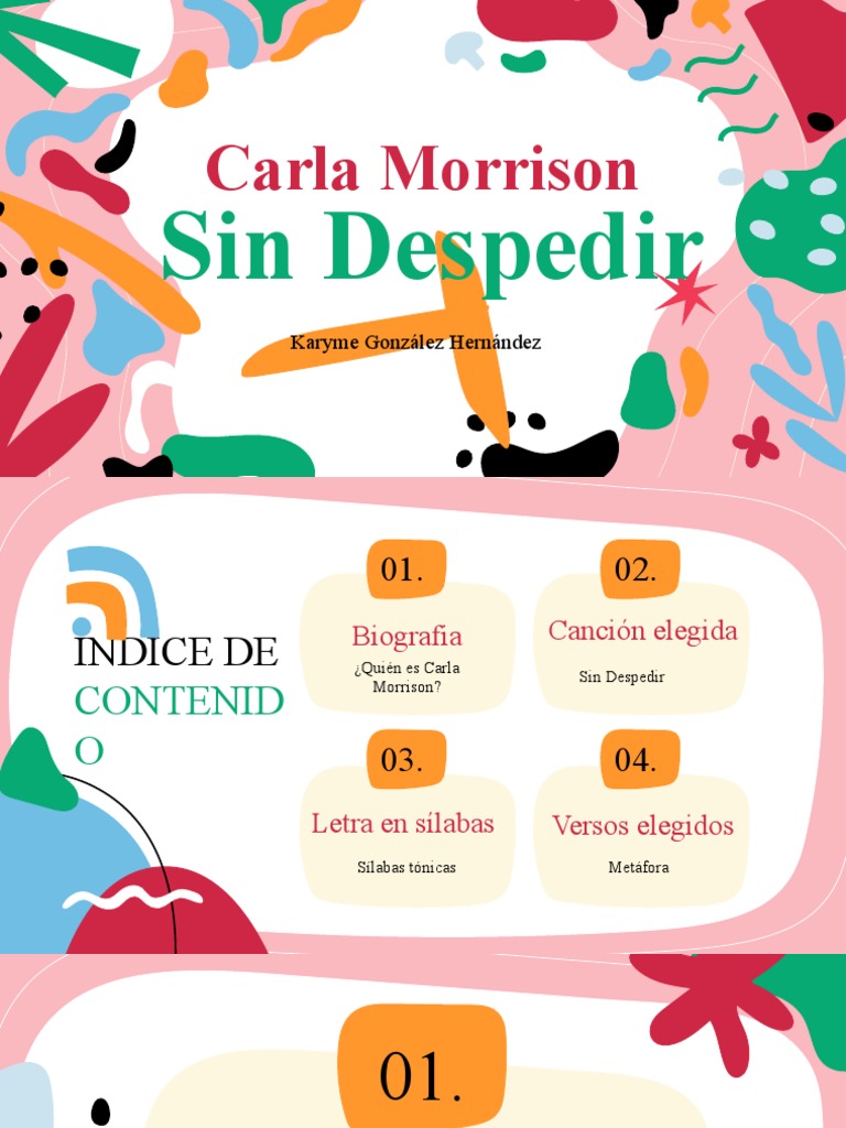 Carla Morrison PPT-1 | PDF