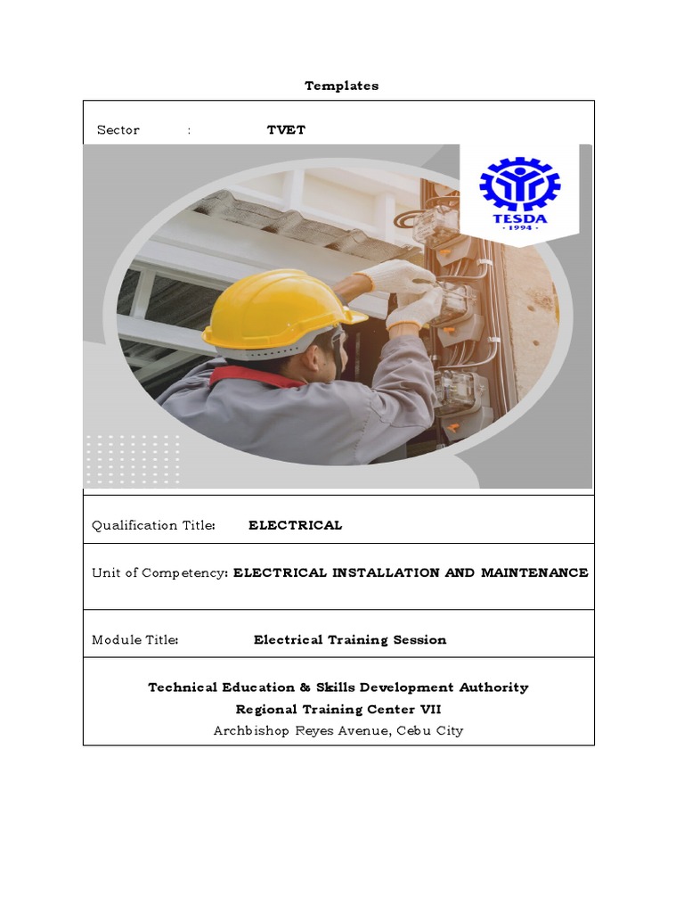 TM-1-TEMPLATES Emman | PDF | Electrical Wiring | Learning