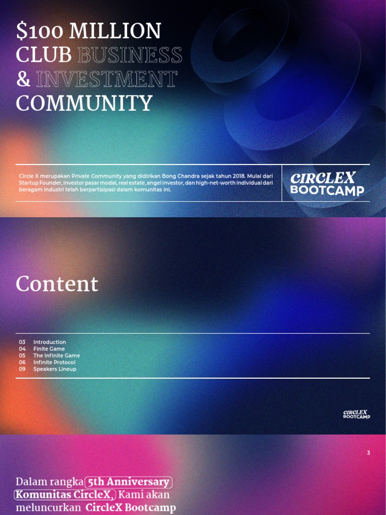 CircleX Bootcamp Vol. 1 | PDF