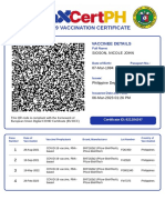 Vaccine Card 2 PH Template | PDF