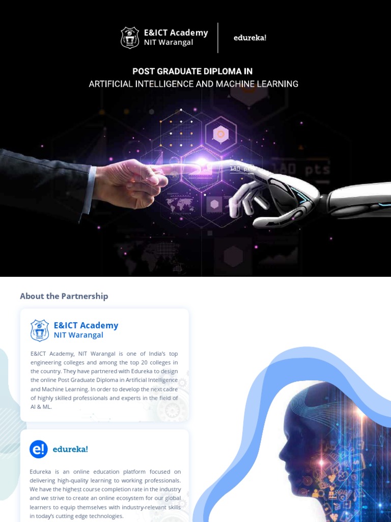 ML Brochure | PDF | Machine Learning | Artificial Intelligence