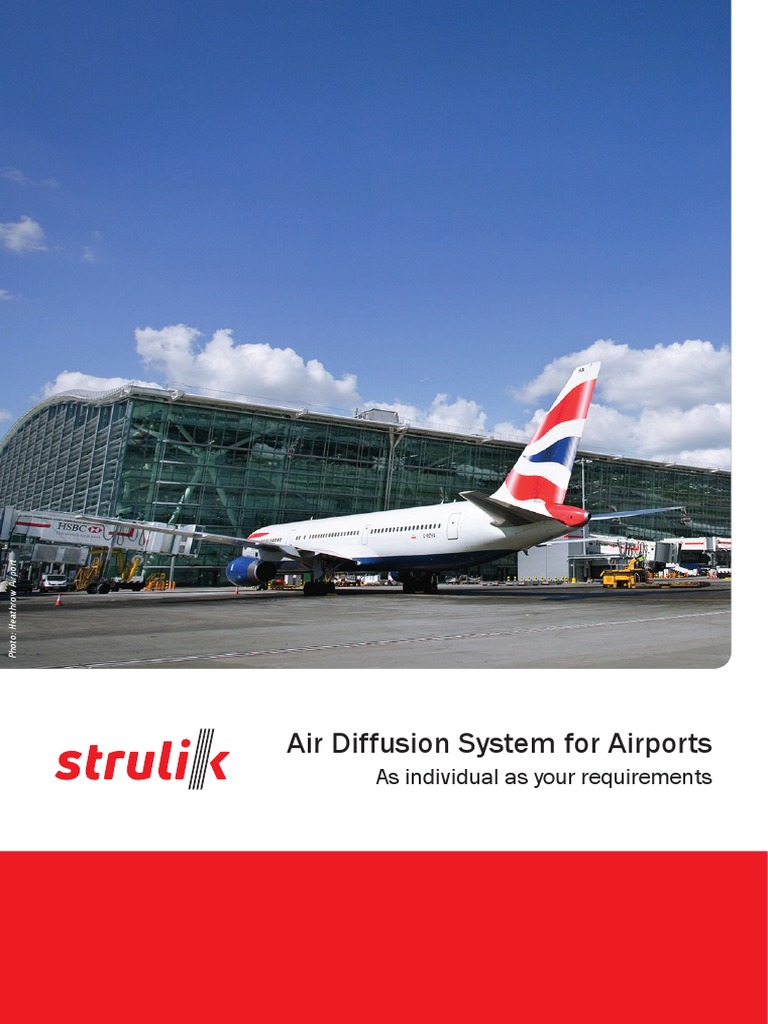 Strulik References Air Diffusion System For Airports | PDF | Duct (Flow ...