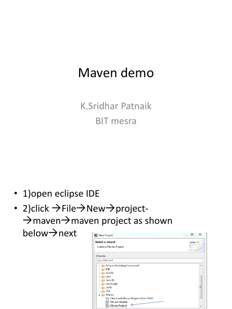 Maven Demo | PDF | Computers