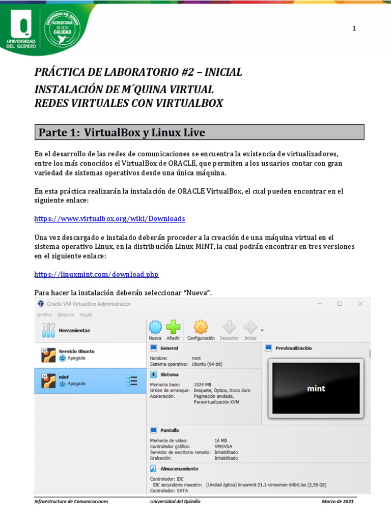 Práctica para Clase Lab #2 | PDF | Red de computadoras | Red de arquitectura