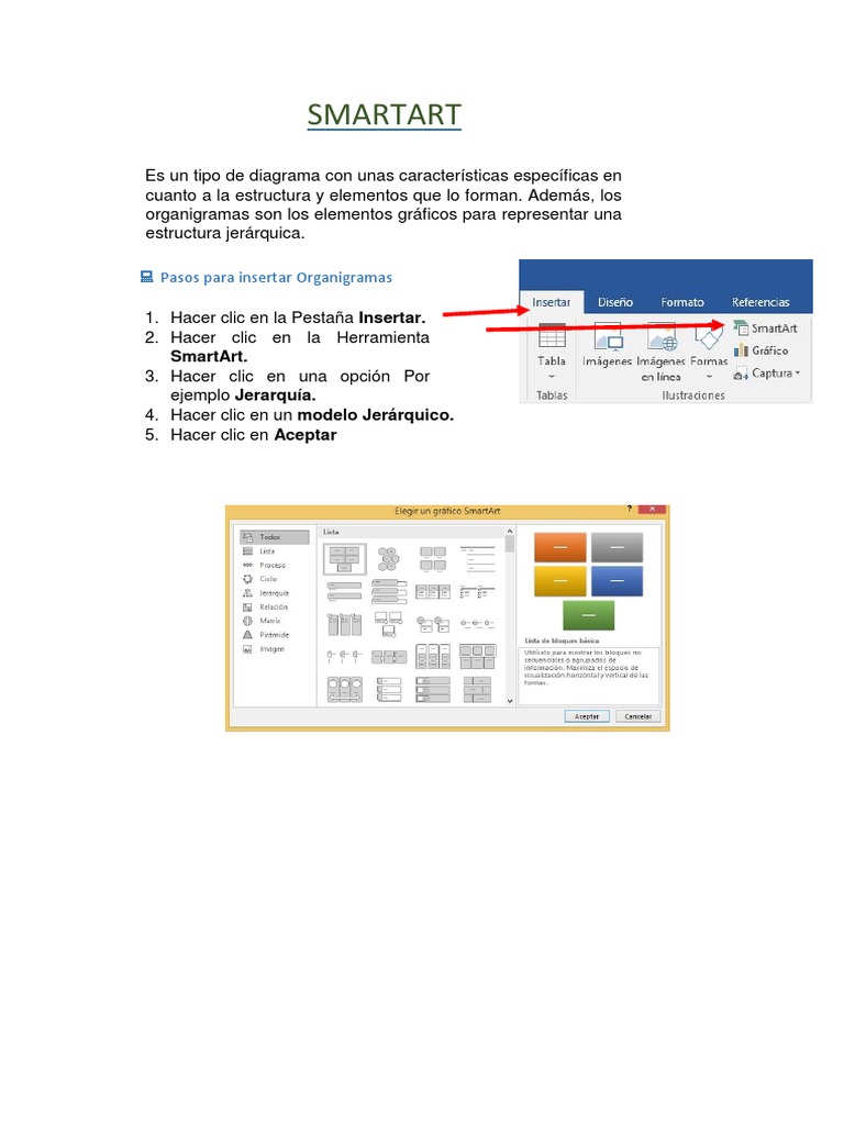 Insertar SmartArt PDF | PDF