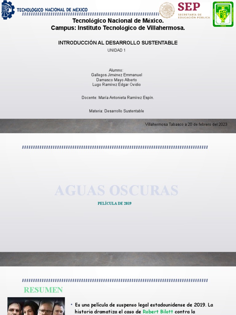 Exposicion Equipo 8 | PDF | Contaminación | Agua