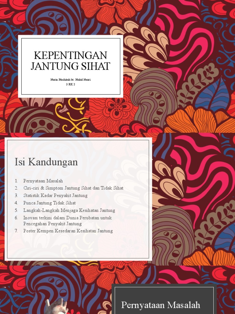Kepentingan Jantung Sihat | PDF