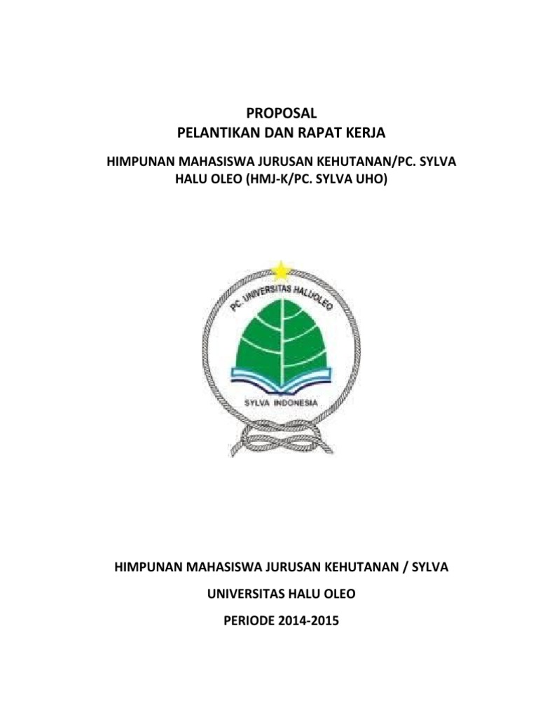 Proposal Pelantikan HMJ | PDF