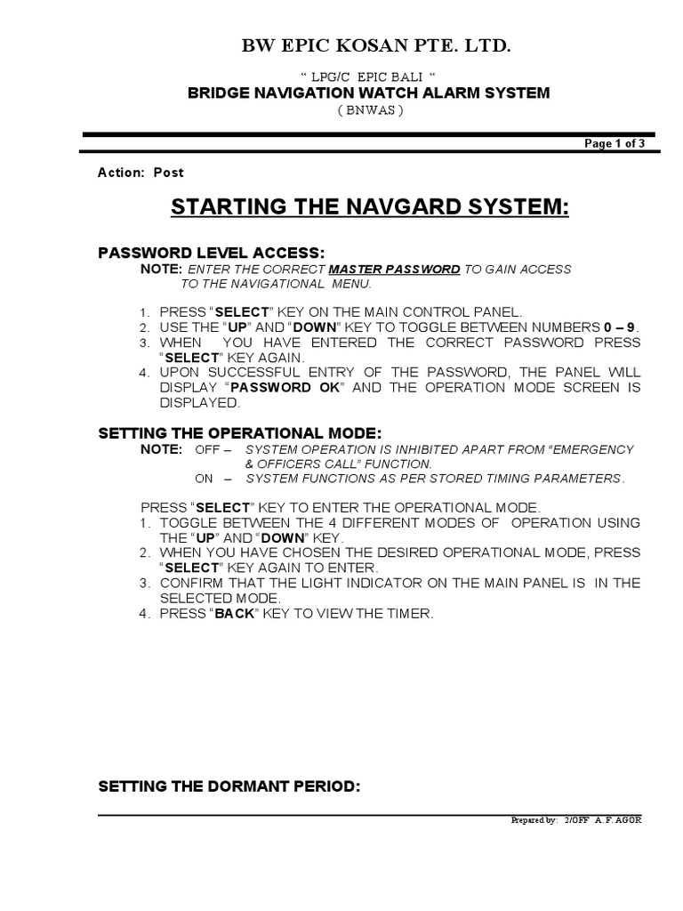 Bnwas Procedure | PDF | Computing | Computer Engineering