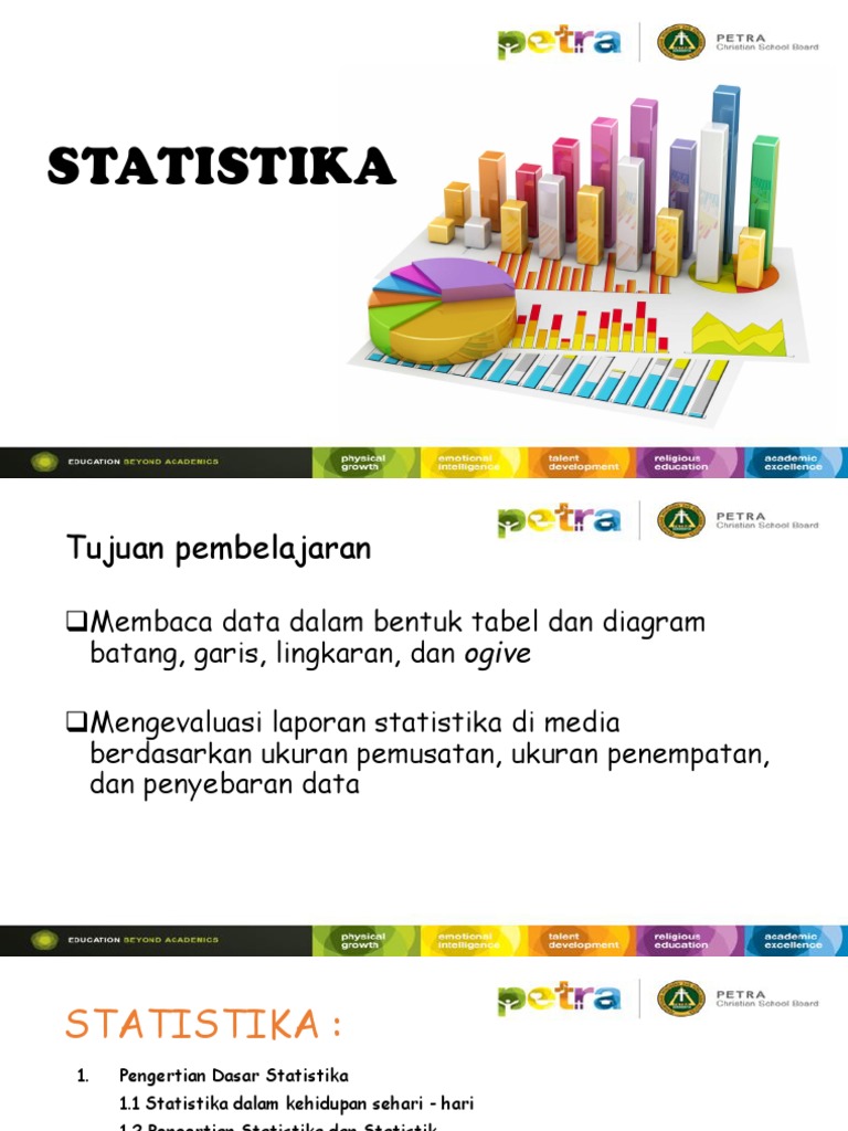 Panduan Dasar Statistika dan Penyajian Data | PDF