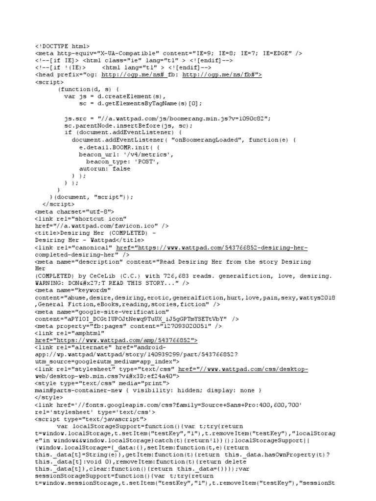 Desiring Her - Completed Story | PDF | Computers