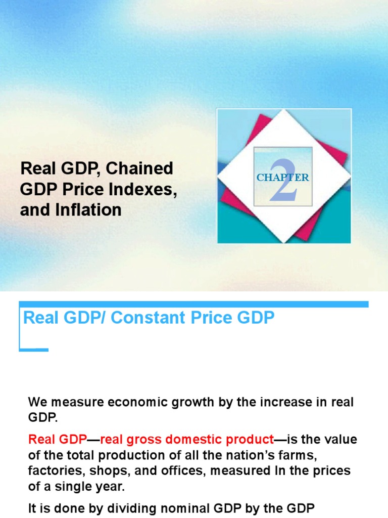 Topic - Real GDP and Inflation | PDF | Real Versus Nominal Value ...