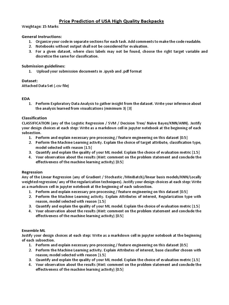 ML - Project | Download Free PDF | Machine Learning | Statistical ... ML - Project | Download Free PDF | Machine Learning | Statistical ...