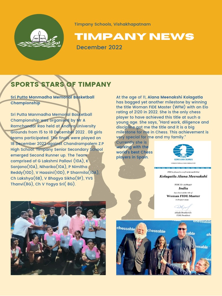 Timpany News: Sports Stars of Timpany | Download Free PDF | Christmas ...
