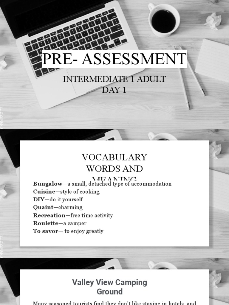 Vocabulary and Camping Guidelines | PDF | Camping | Campsite