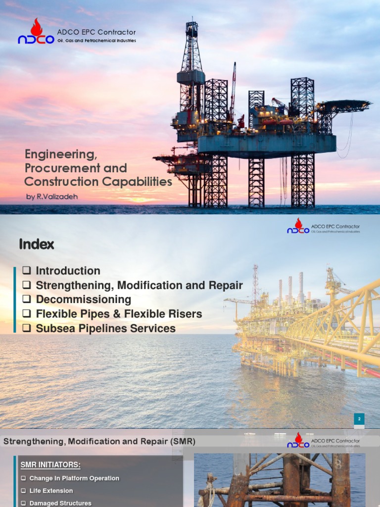 ADCO Engineering and Construction Services | PDF | Pipeline Transport