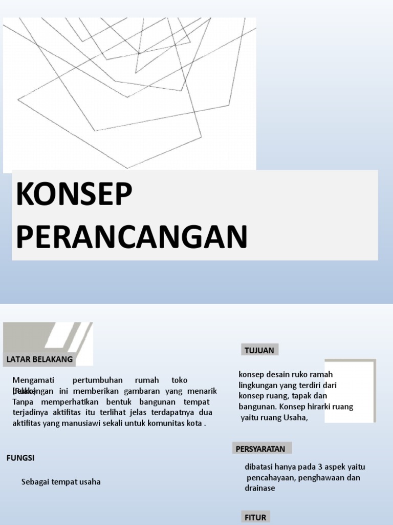 Desain Ruko Ramah Lingkungan | PDF