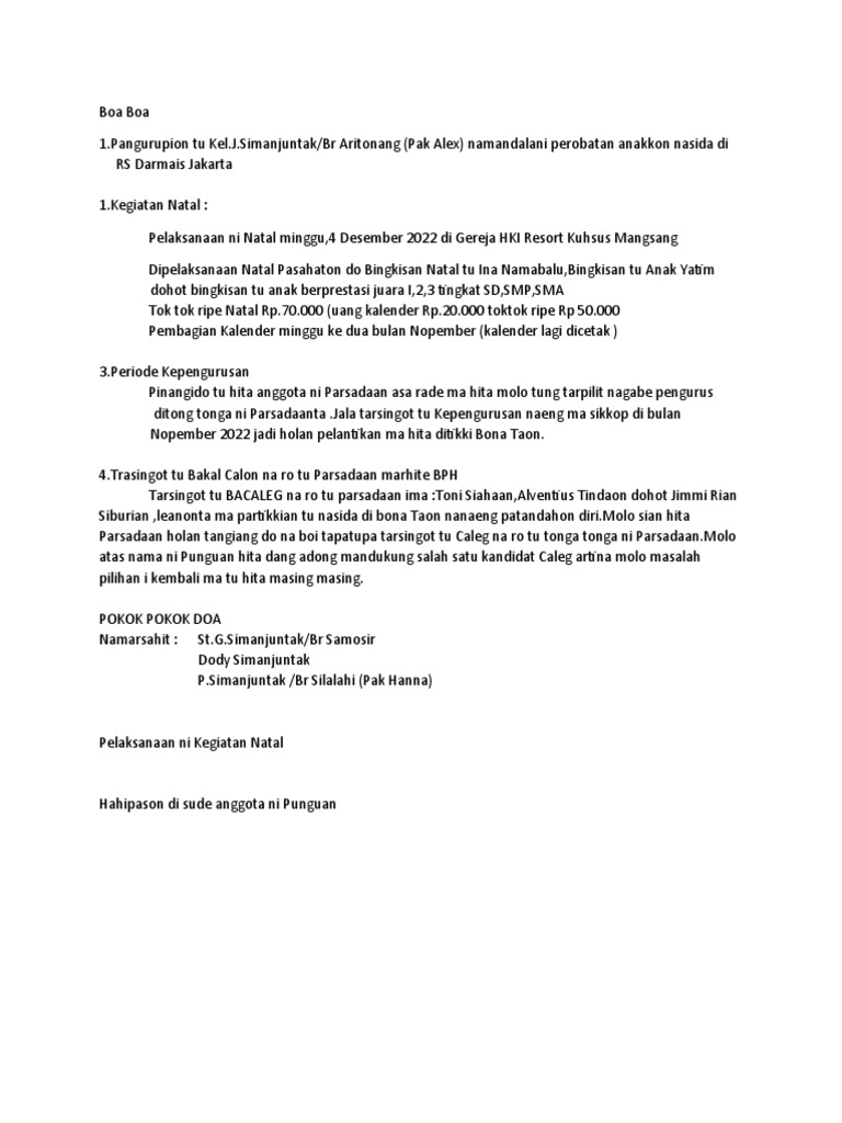 Pokok Pokok Doa | PDF