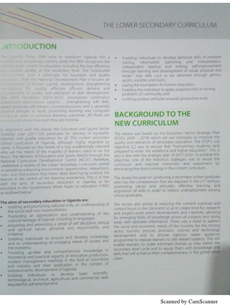 NCDC NEW Curriculum English Lower Class PDF | PDF