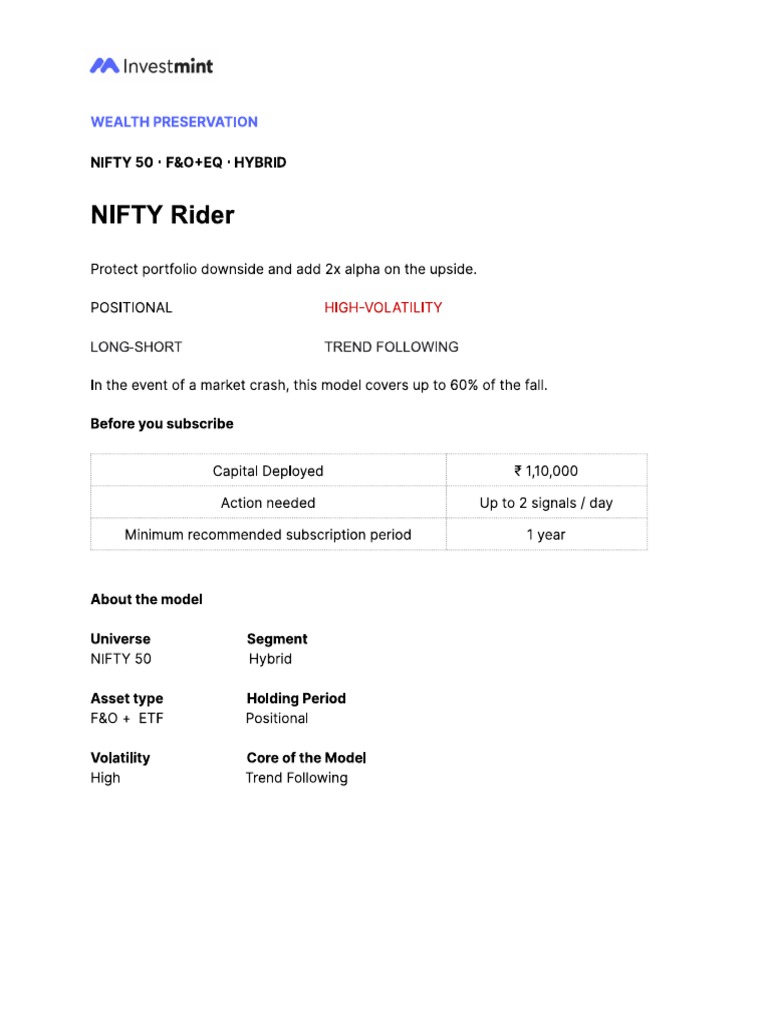Nifty Rider | PDF