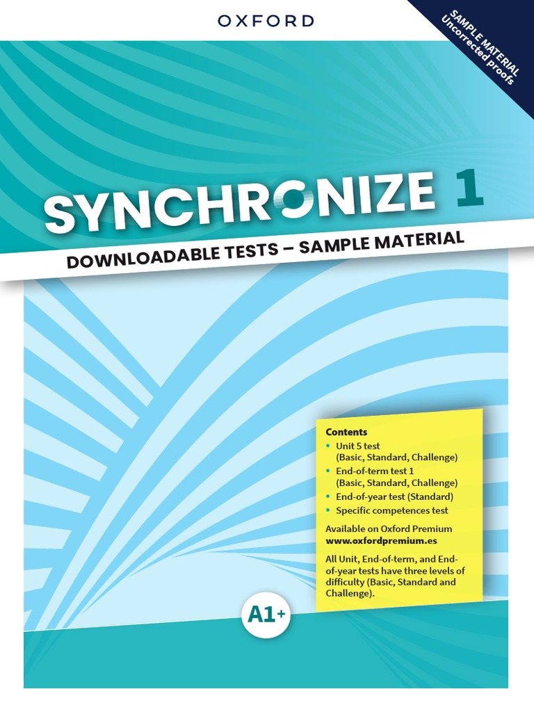 SYNCHRONIZE 1 Tests U5 | PDF | School Meal | Italian Cuisine