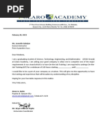 Circular Letter With Tear-Off Slip | PDF