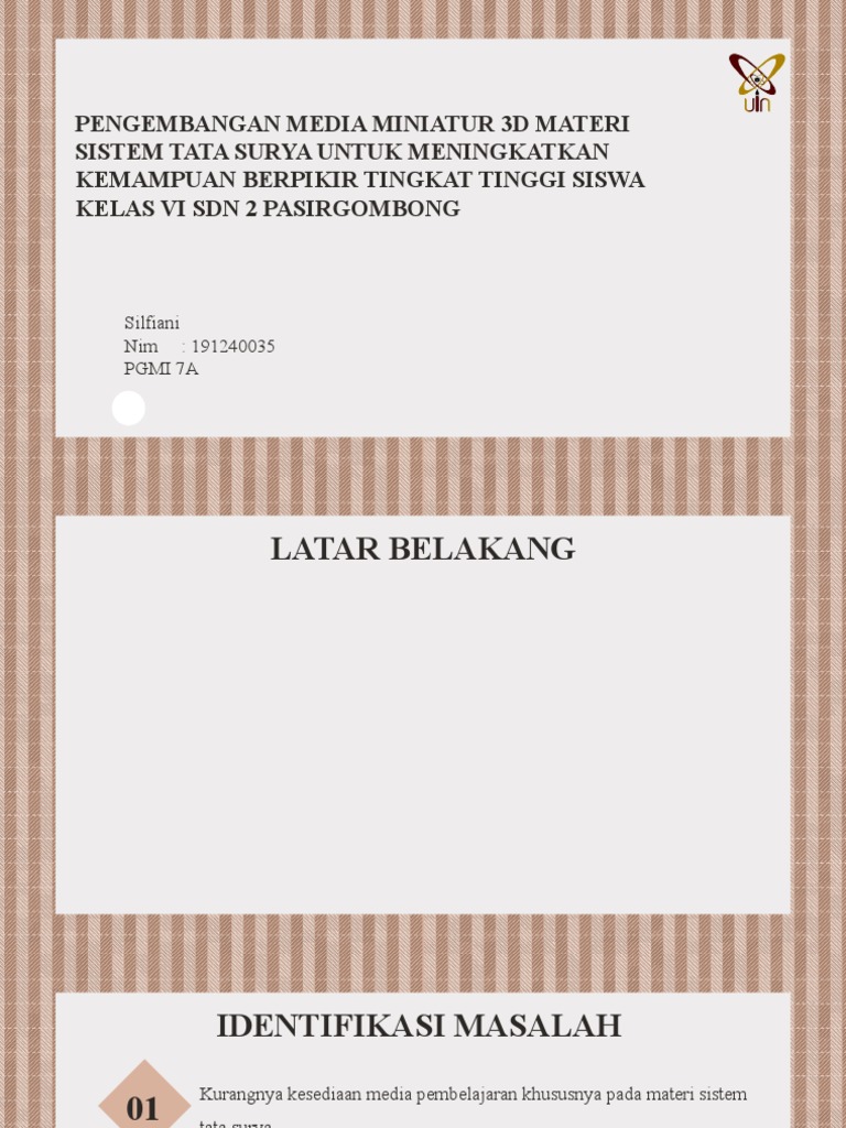 PPT PROPOSAL SKRIPSI.pptx | PDF