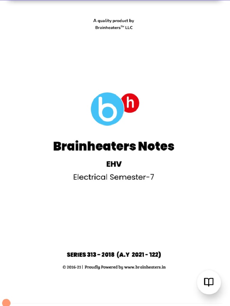 Ehv BH Notes | PDF