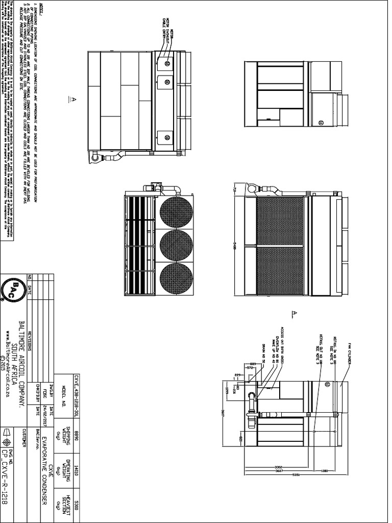 CXVE 438 1218-30L Drawing | PDF