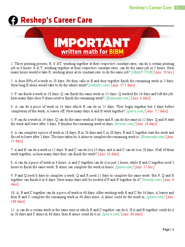 Selected Written Math For BIBM | PDF | Interest | Compound Interest