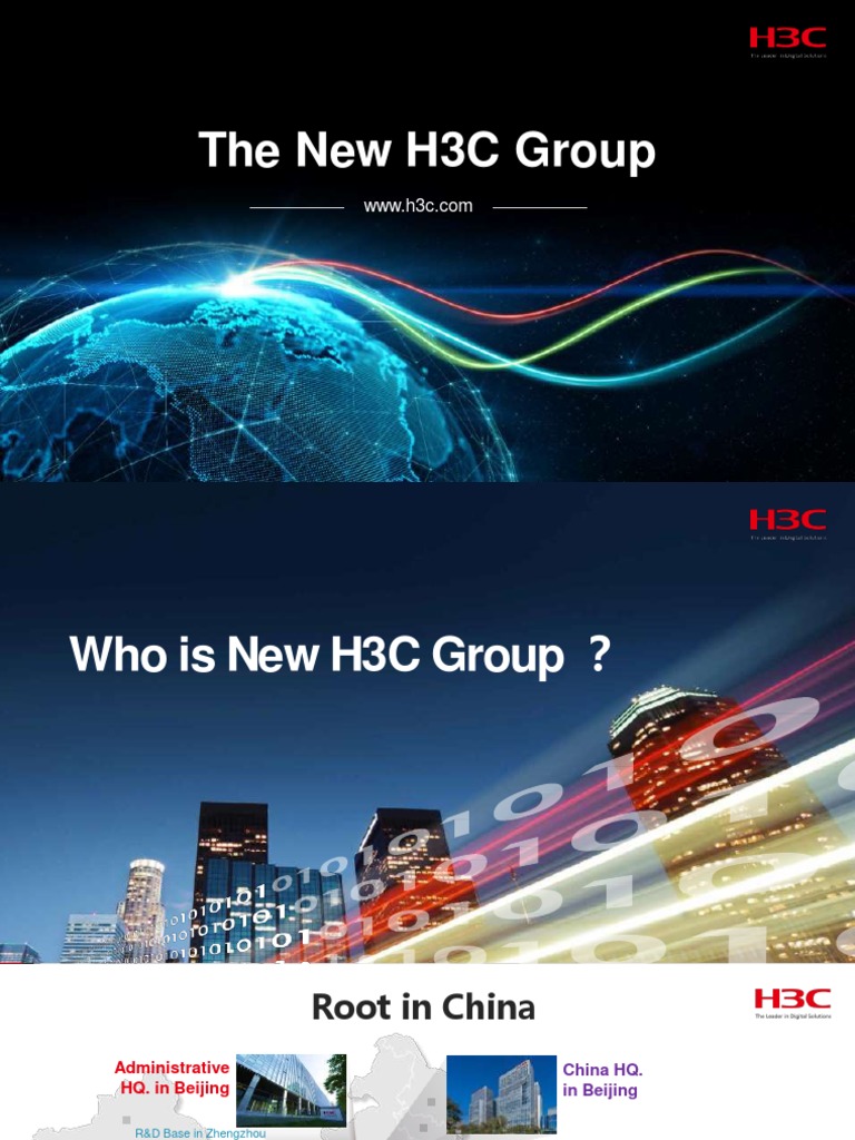 H3C Product Introduction - HW&Service | PDF | Internet Of Things ...