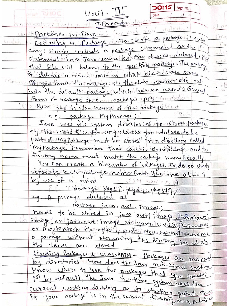 Acp Unit 3 Notes | PDF