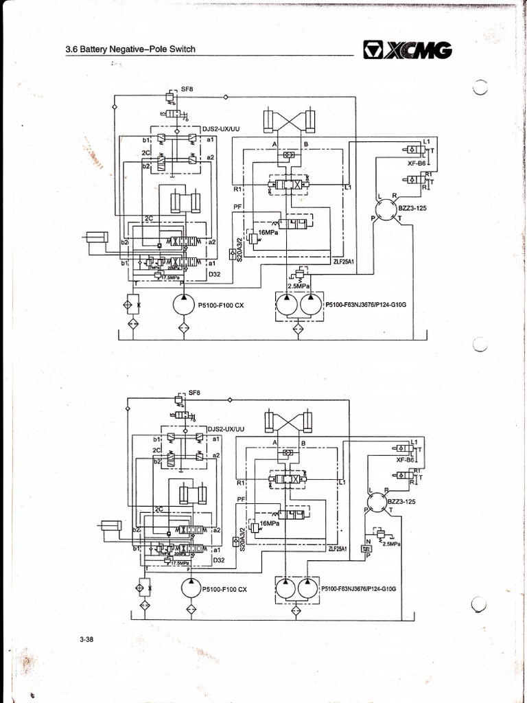 XCMG ZL50G Loader Transmission Diagram | PDF