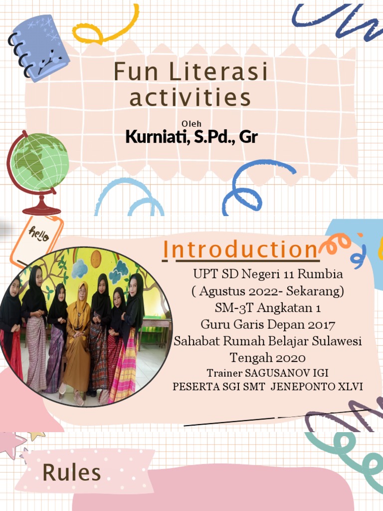 Materi Fun Literasi Activities (FLA) | PDF